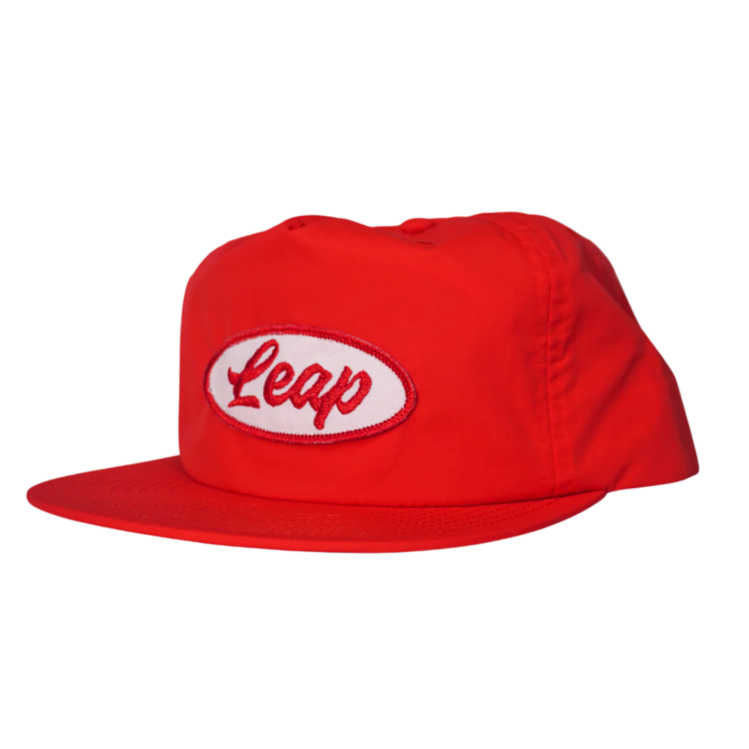 Luxe Nylon Cap Leap Boards Hat Red – The House of Ride Nature